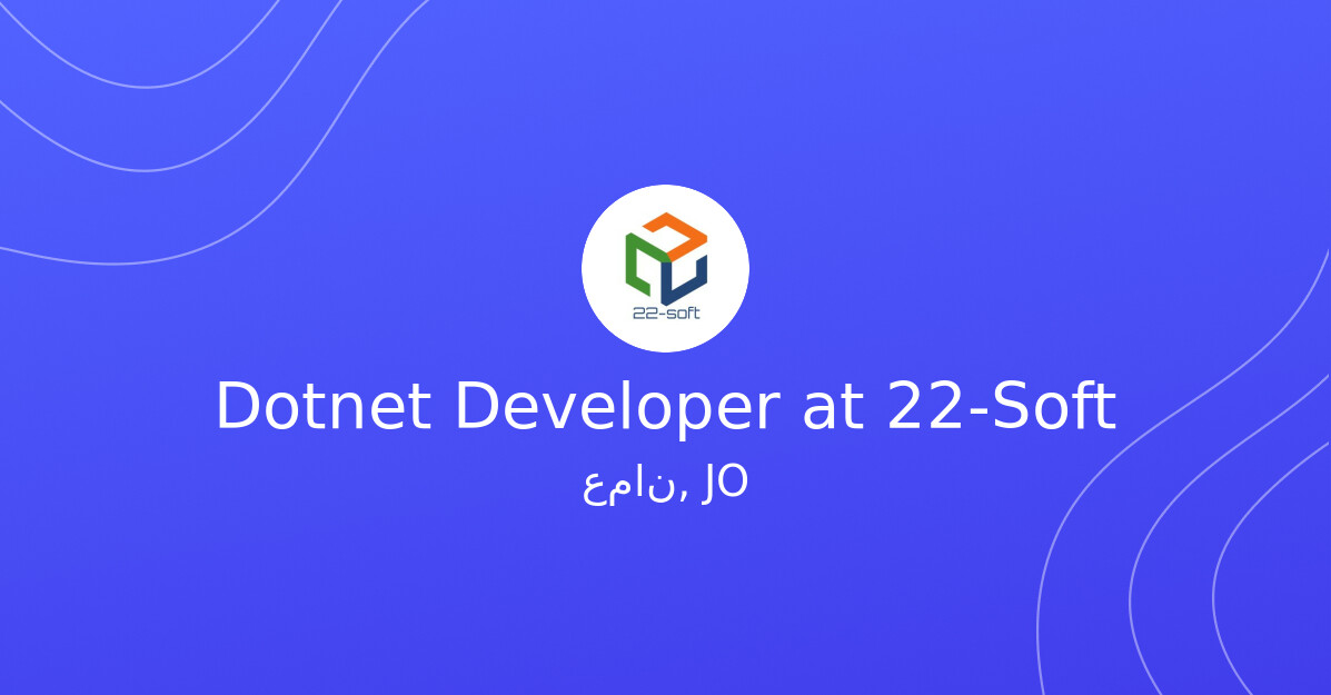 Dotnet Developer at 22-Soft - Neptune Careers